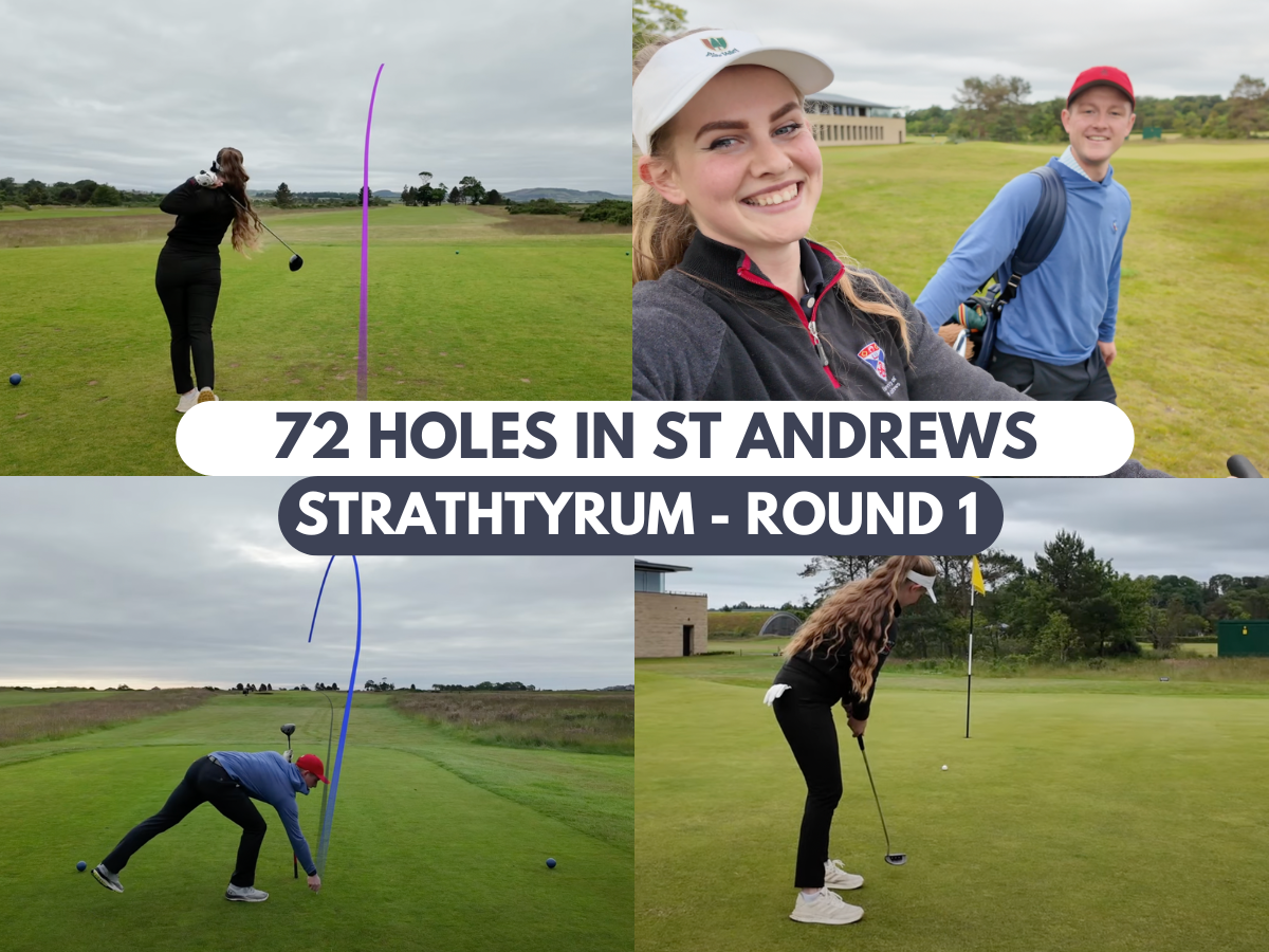 72 Hole Challenge – Round 1 Strathtyrum Course – CGgolfs⛳️